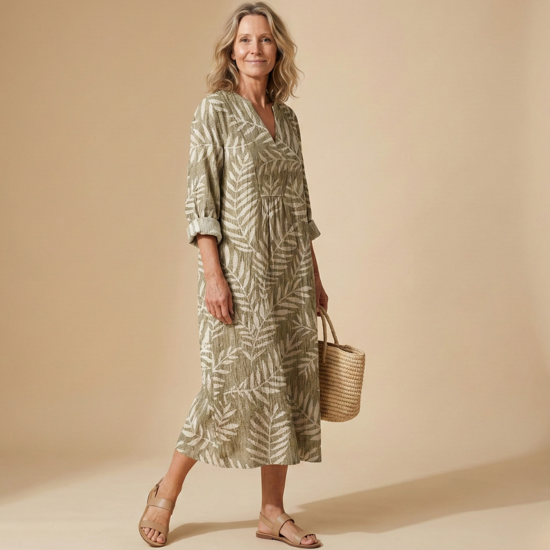 Robes bohèmes manches longues – Maison Vellin Paris